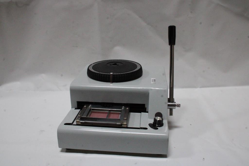 Card Embosser Machine | Property Room
