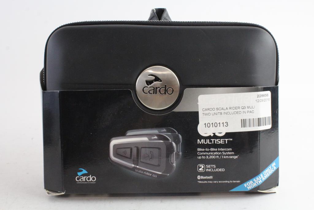 Cardo Bike-To-Bike Intercom | Property Room