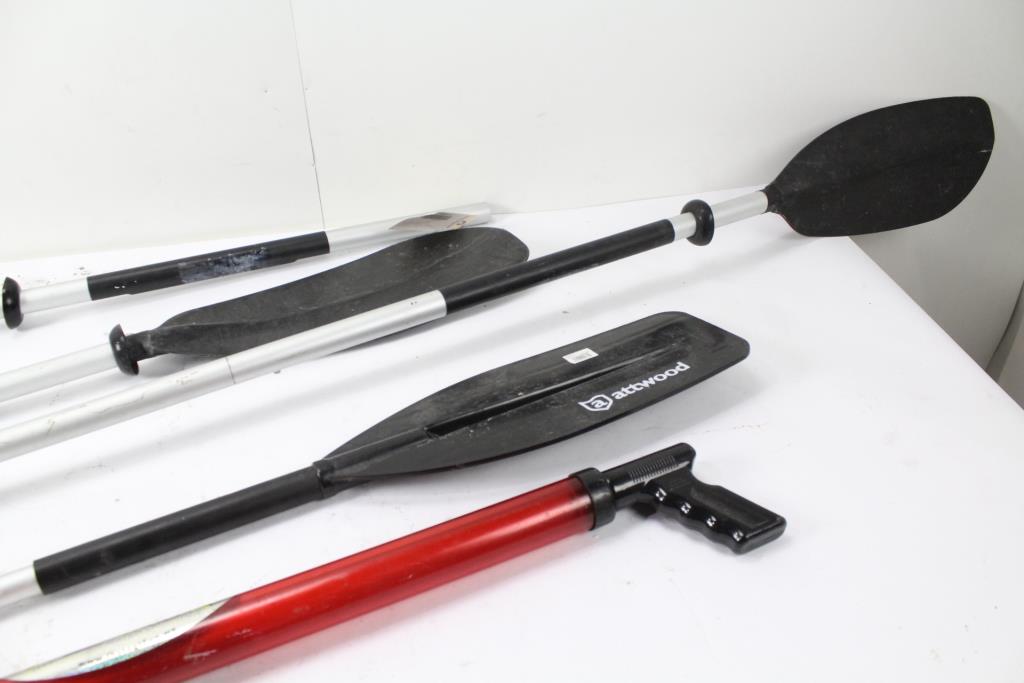 Caribbean Waterworks Dual End Paddles & More, 6 Items | Property Room