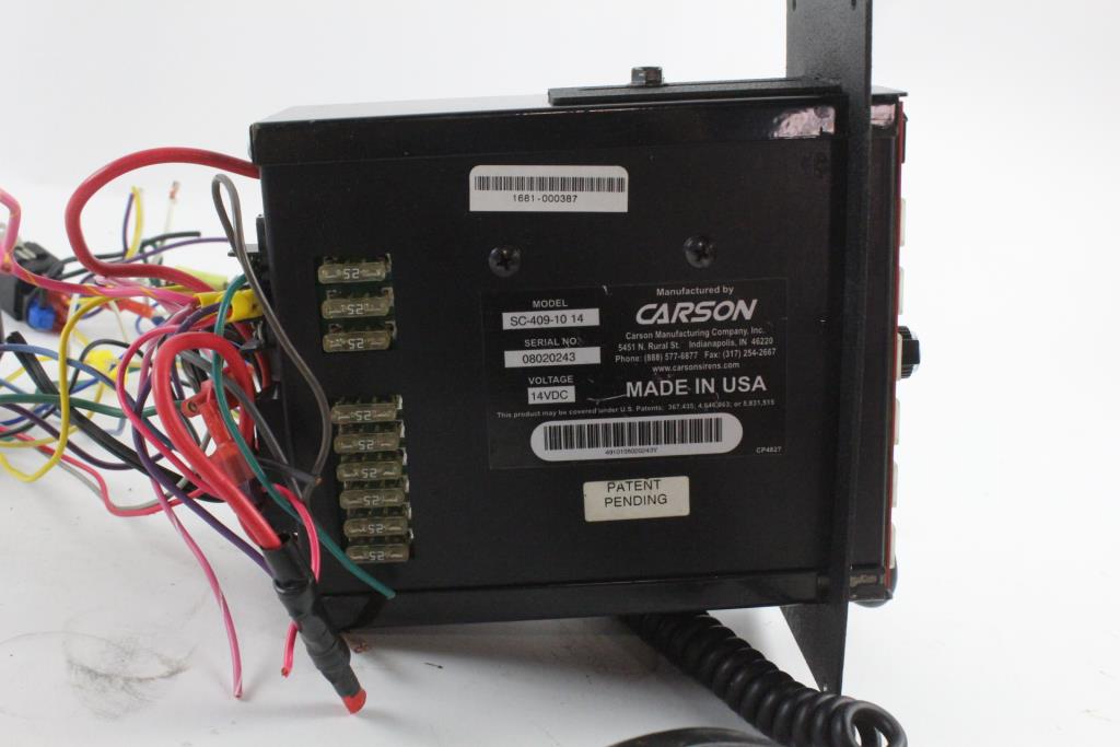 Carson SC-409 Commander Siren | Property Room