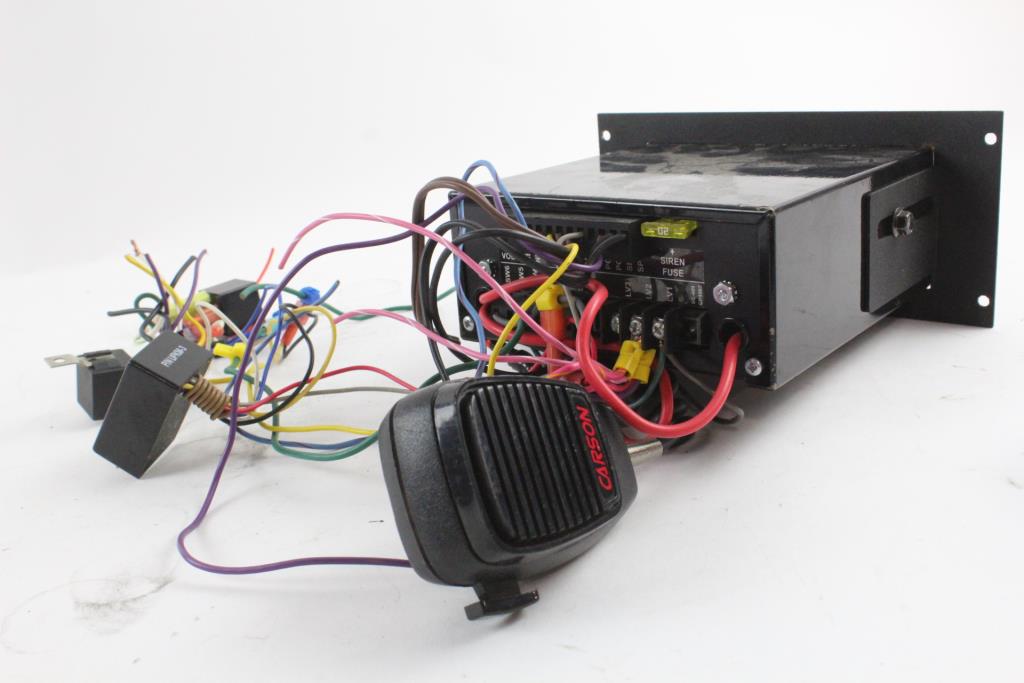 Carson SC-409 Commander Siren | Property Room