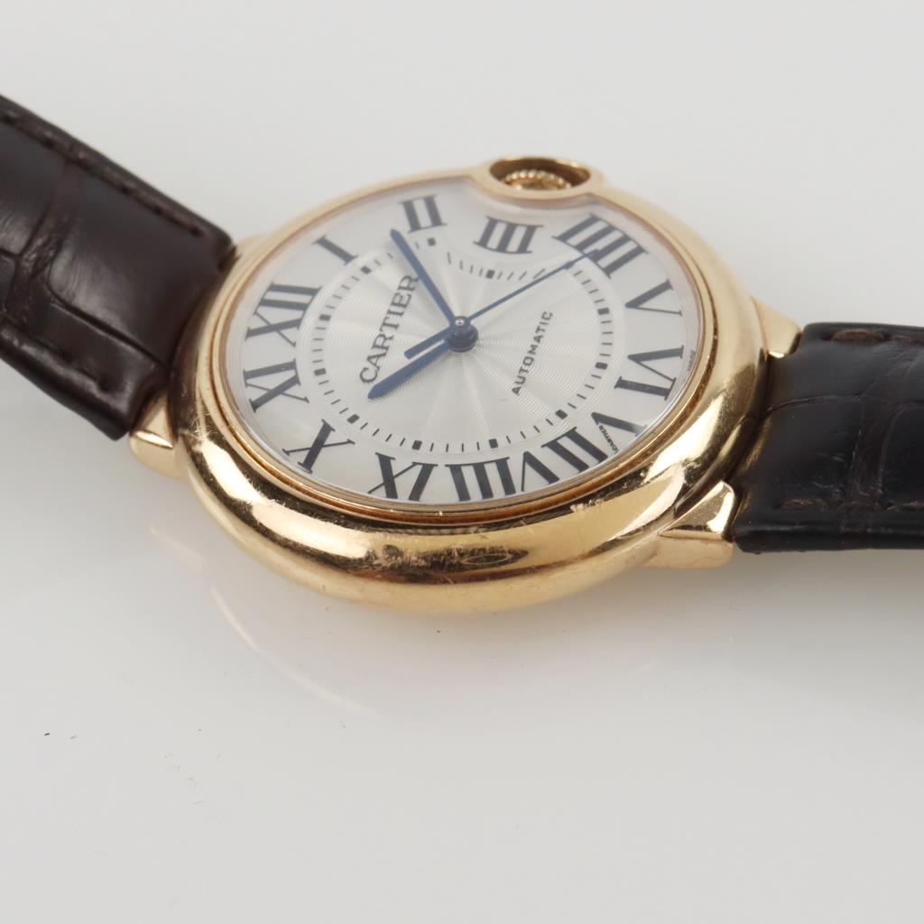 Cartier Ballon Bleu 18kt Gold Watch-Evaluated By Our Certified ...