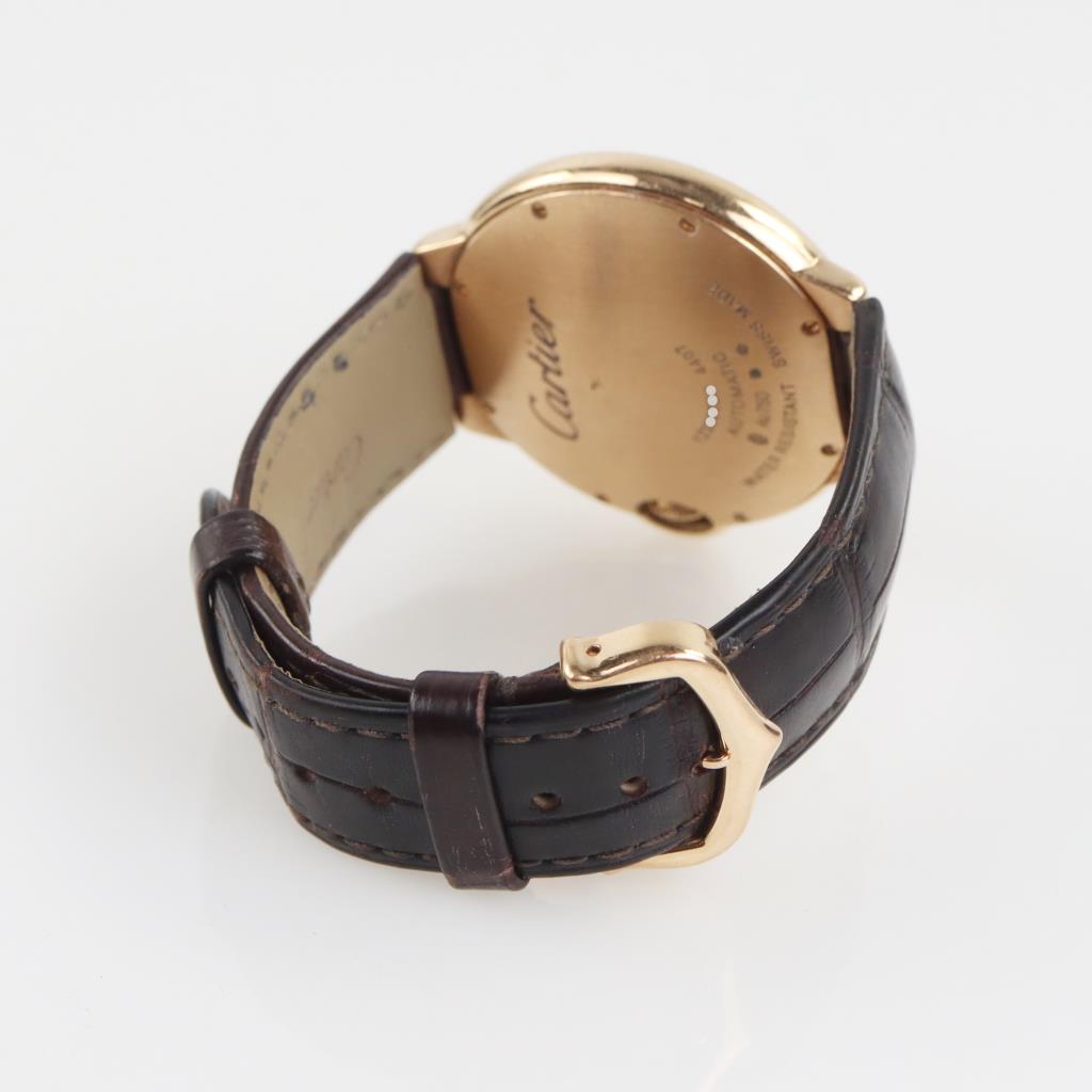 Cartier Ballon Bleu 18kt Gold Watch-Evaluated By Our Certified ...