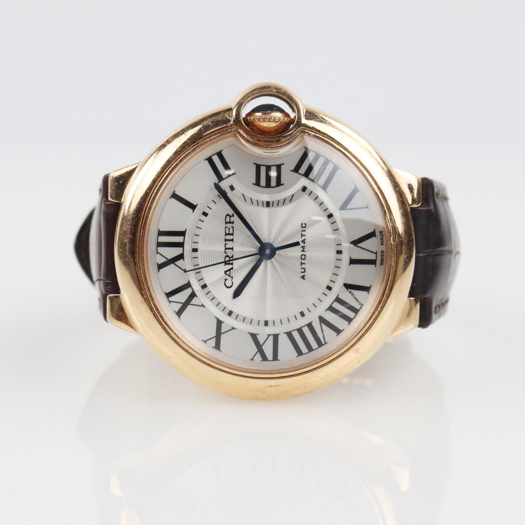 Cartier Ballon Bleu 18kt Gold Watch-Evaluated By Our Certified ...