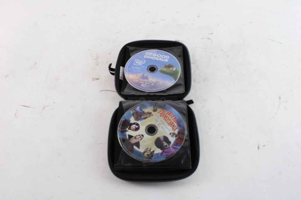 Case With Assorted DVDs, 10+ Pieces | Property Room