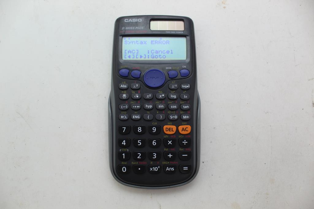 Casio Fx-300es Plus Calculator | Property Room