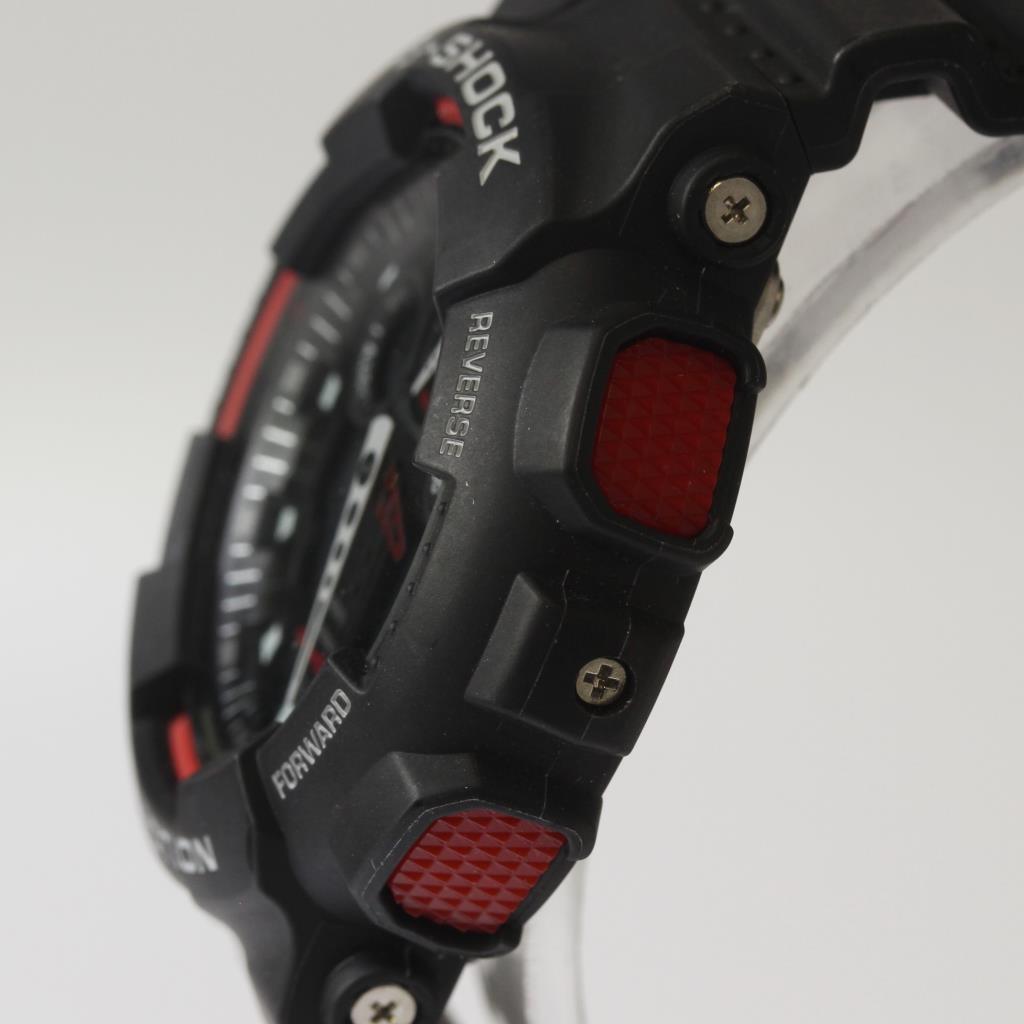 Casio G-Shock Big Combi Black And Red Analog-Digital Men's Watch ...