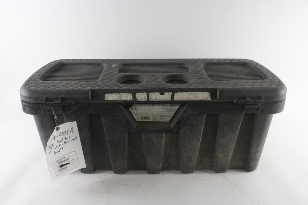 Caulking Gun, Sprayer And More, 10+ Pieces, In Contico Storage Bin ...