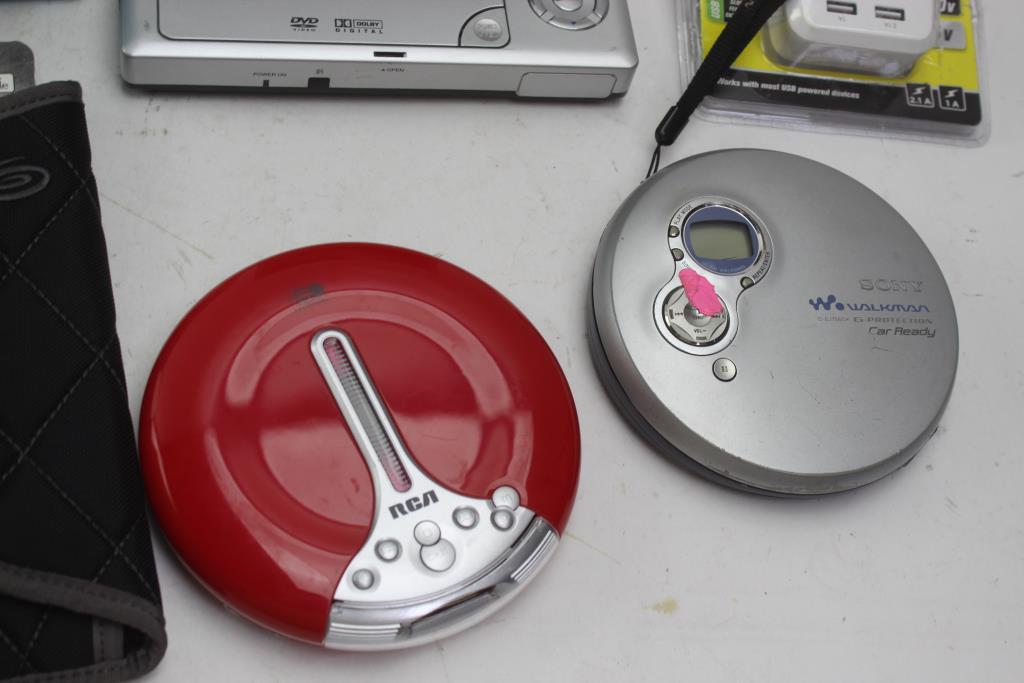 Cd Players, Dvd Player, Wall Outlet Plate And More: Sony, Rca: 5+ Items ...