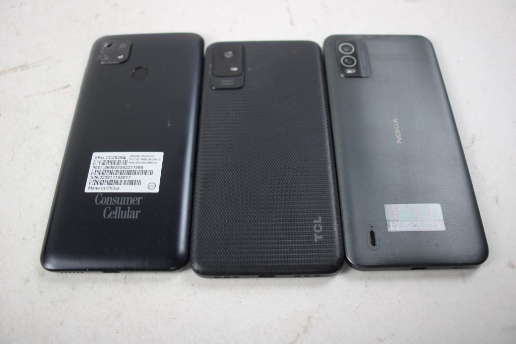 Cell Phone Lot, 3 Pieces | Property Room