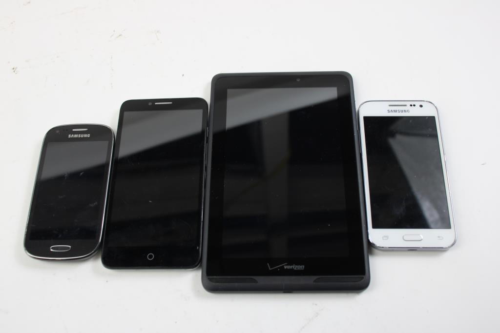 Cell Phone Lot, 4 Pieces | Property Room