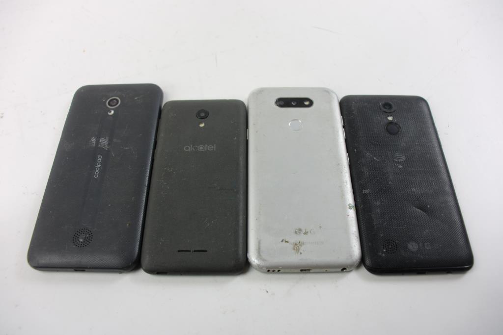 Cell Phone Lot, 4 Pieces | Property Room