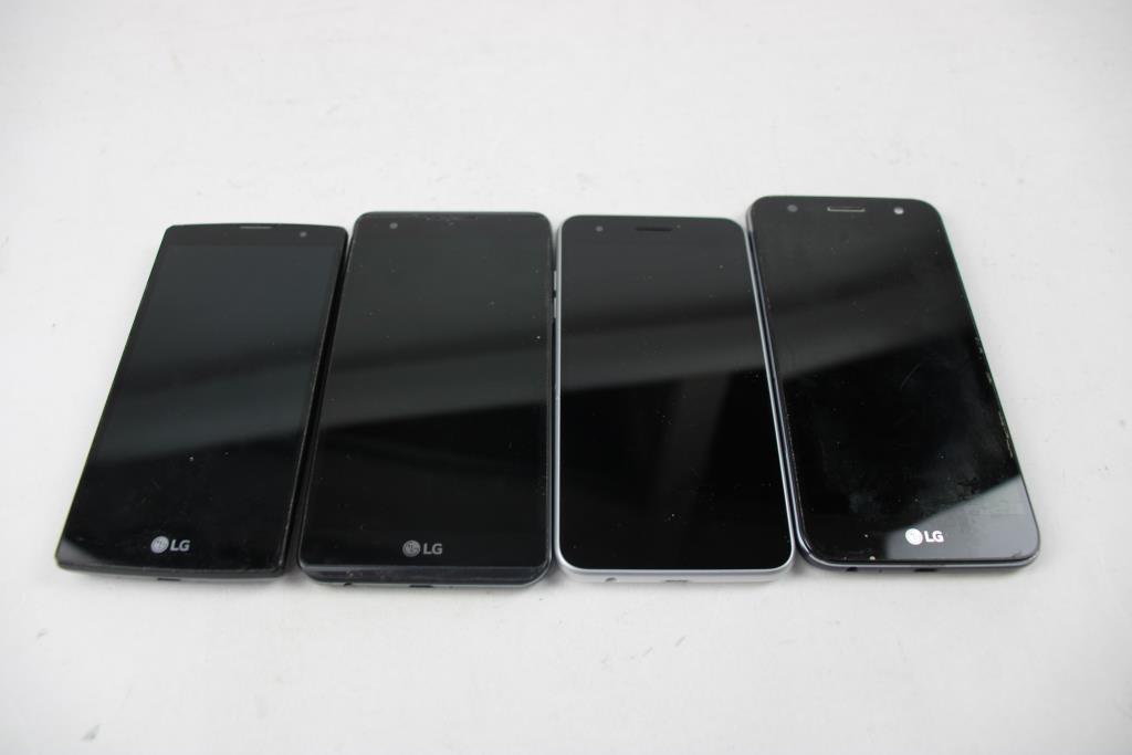 Cell Phone Lot, 4 Pieces, Sold For Parts | Property Room