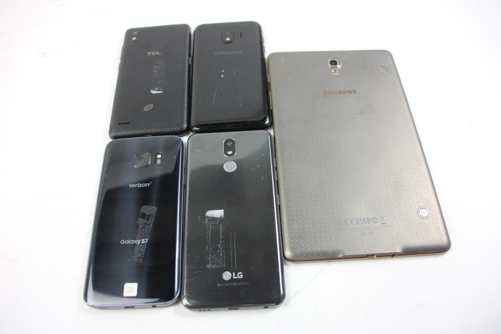 Cell Phone Lot, 5 Pieces | Property Room