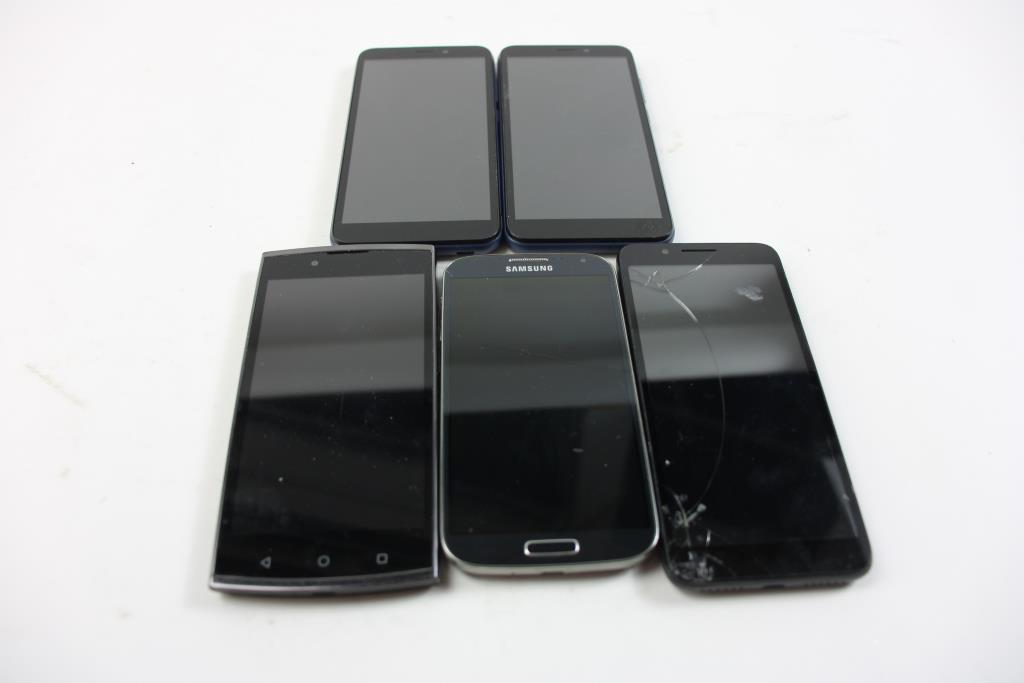 Cell Phone Lot, 5 Pieces | Property Room