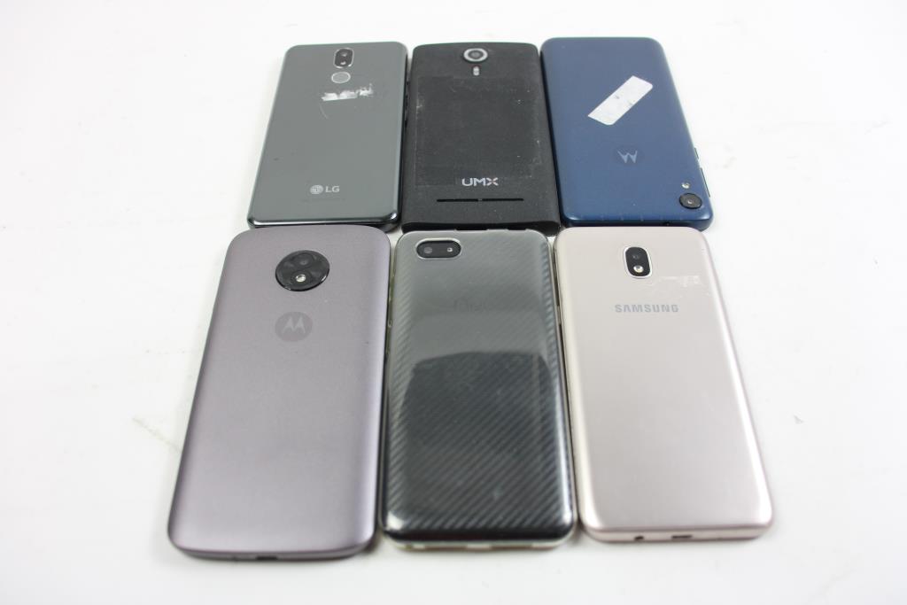 Cell Phone Lot, 6 Pieces | Property Room