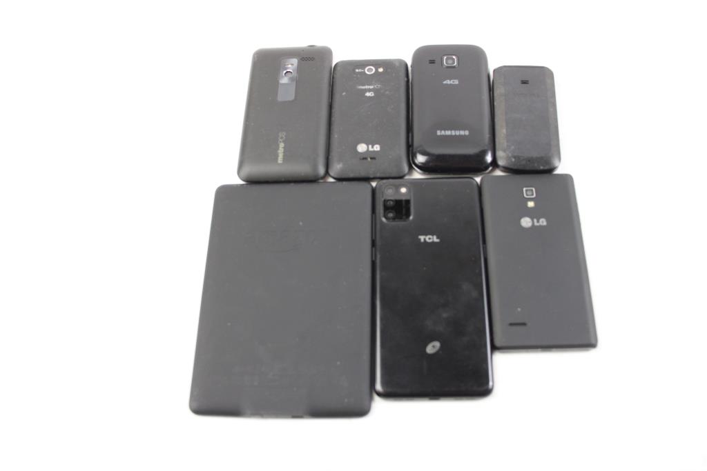 Cell Phone Lot, 7 Pieces | Property Room
