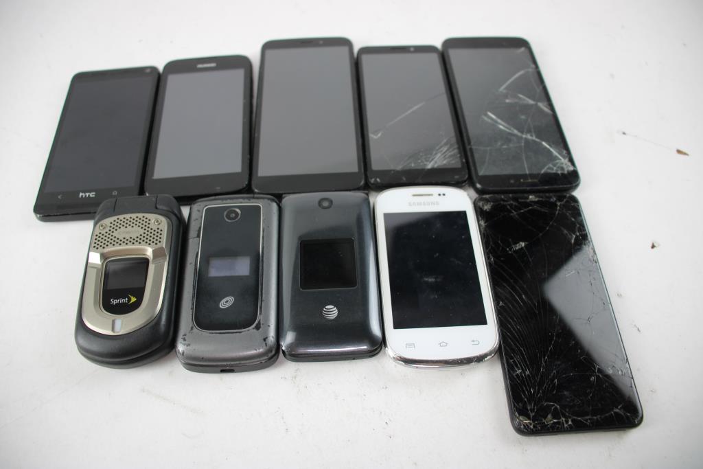 Cell Phone Lot, Sold For Parts | Property Room