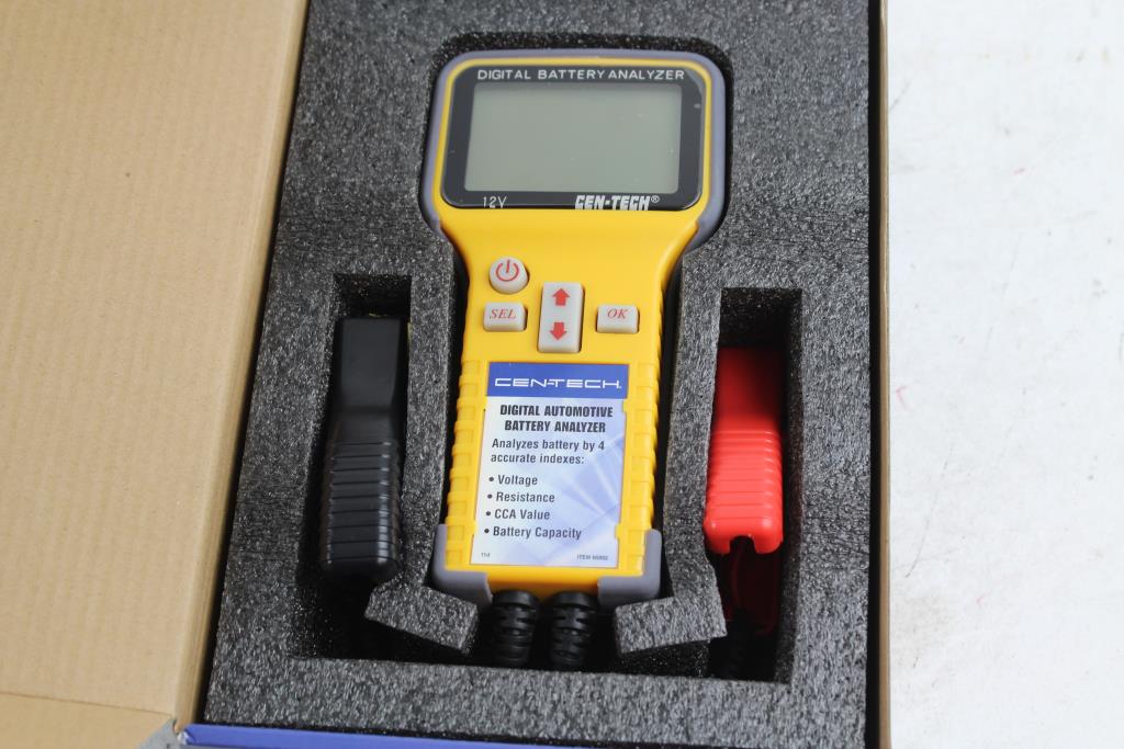 Cen-Tech 66892 Digital Automotive Battery Analyzer | Property Room