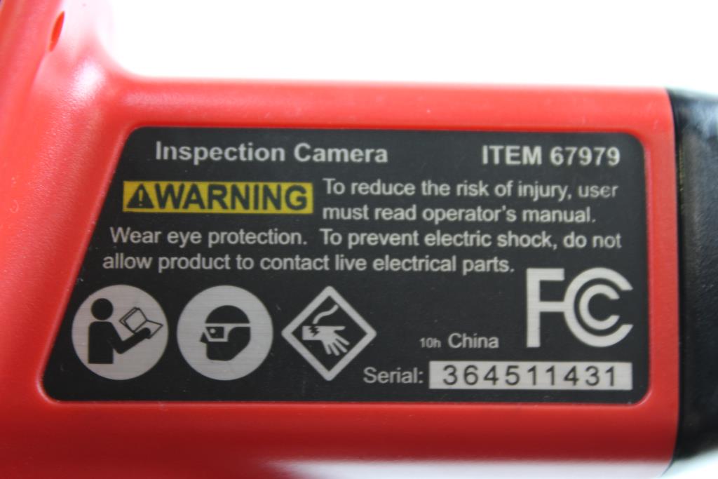 Cen-Tech 67979 Inspection 2.4 Inch Camera | Property Room