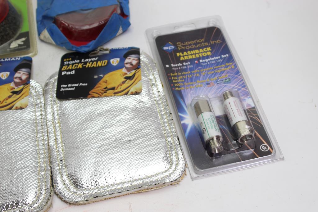 Cen-tech Caliper, Tillman Back Hand Pads, Warrior Wire Brush Cup+ More ...