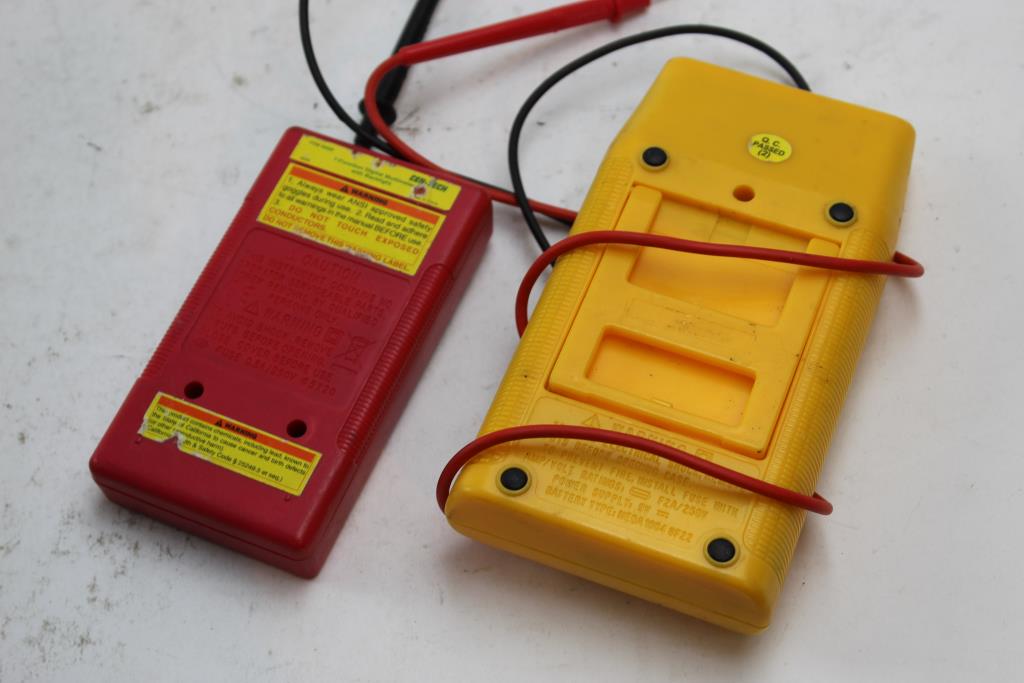 Cen-tech, Clarke Multimeters, 2 Pieces | Property Room