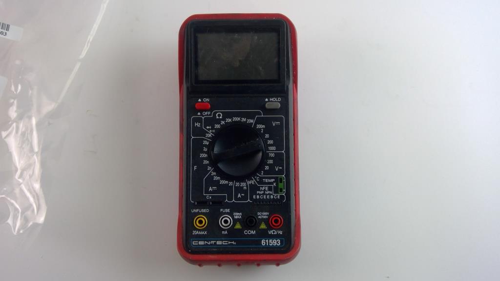 Cen-Tech Multimeter | Property Room