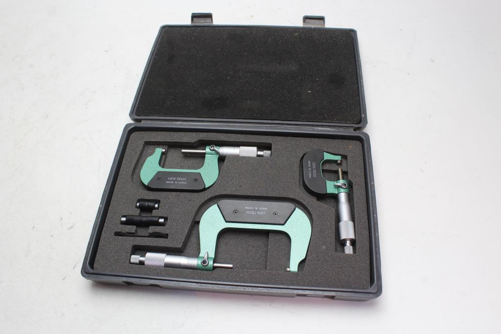 Cen-Tech Outside Micrometers Set, 6 Pieces | Property Room