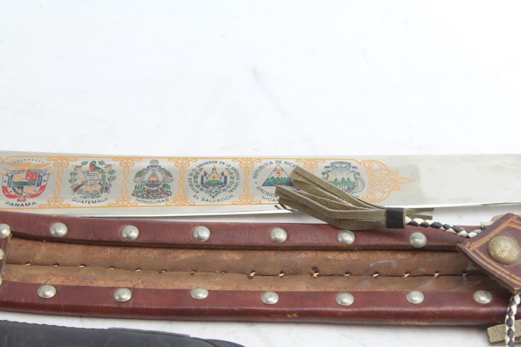 Central American Machete, Umc 3 Gun Case And More: 3 Items | Property Room