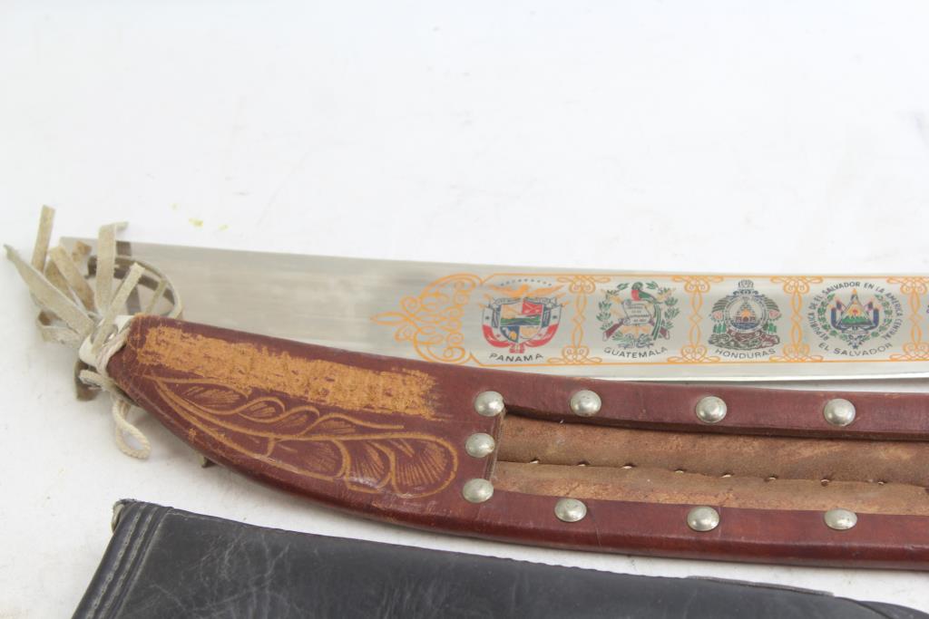 Central American Machete, Umc 3 Gun Case And More: 3 Items | Property Room