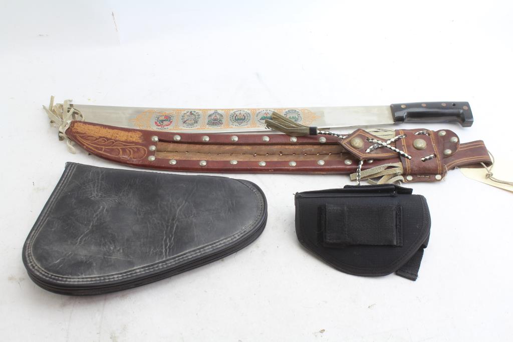Central American Machete, Umc 3 Gun Case And More: 3 Items | Property Room