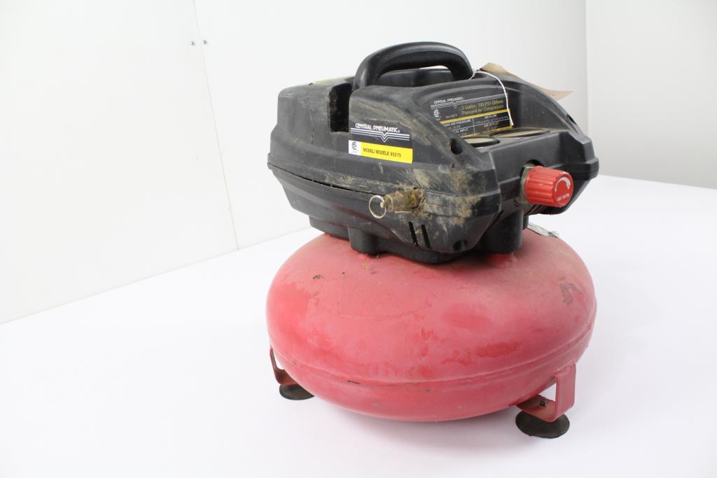 Central Pneumatic 95275 Pancake Air Compressor | Property Room