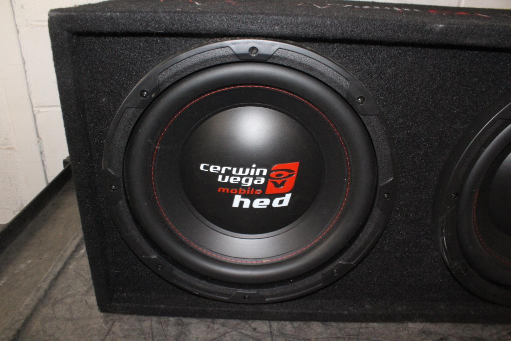 Cerwin Vega Subwoofers In Box | Property Room