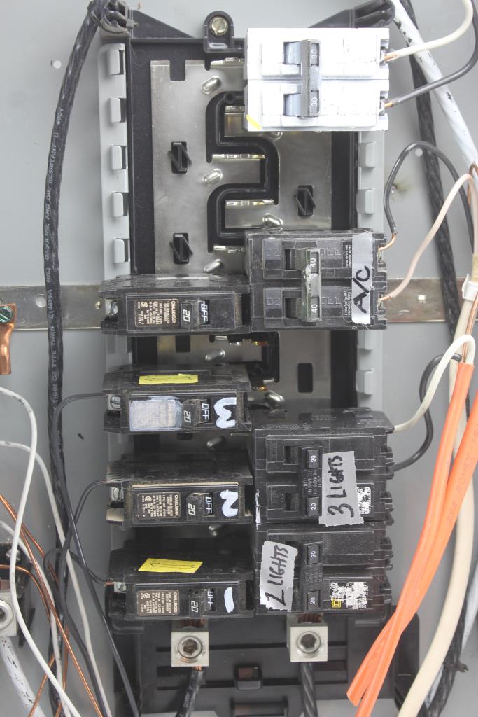 Challenger Electric Service Panel | Property Room