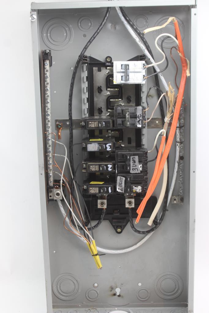 Challenger Electric Service Panel | Property Room