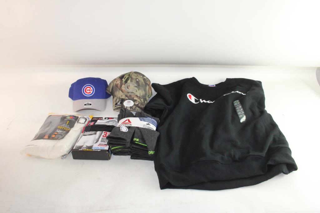 Champions, Reebok, Dickies And More Clothing Lot, 6+ Pieces | Property Room