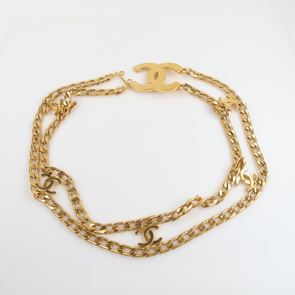 Chanel GP Vintage Multi Logo Chain Belt | Property Room