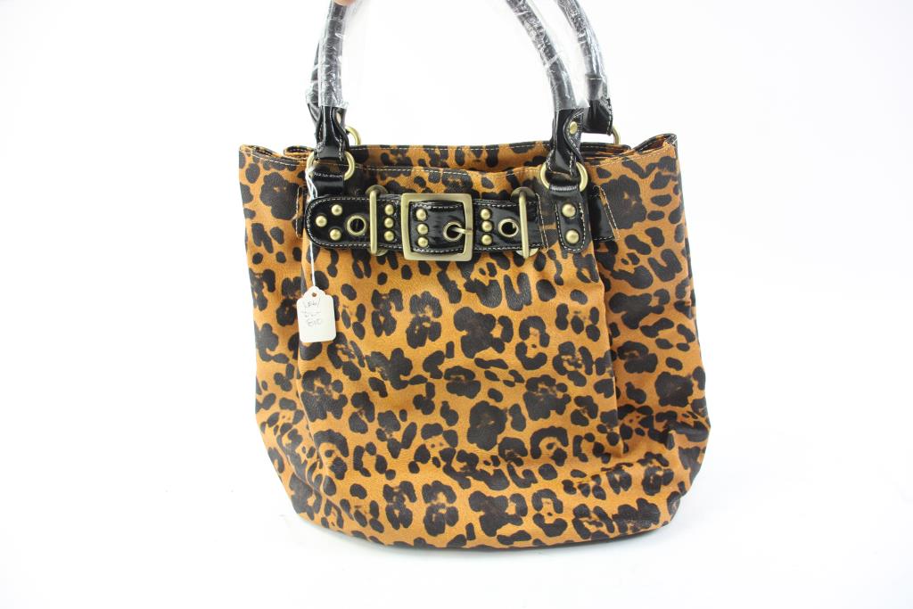 Cheetah Print Tote Handbag | Property Room