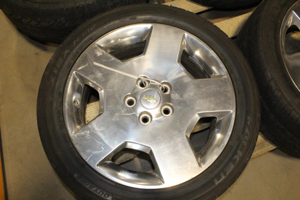 Chevy 18" Rims/wheels, 4 Pieces | Property Room