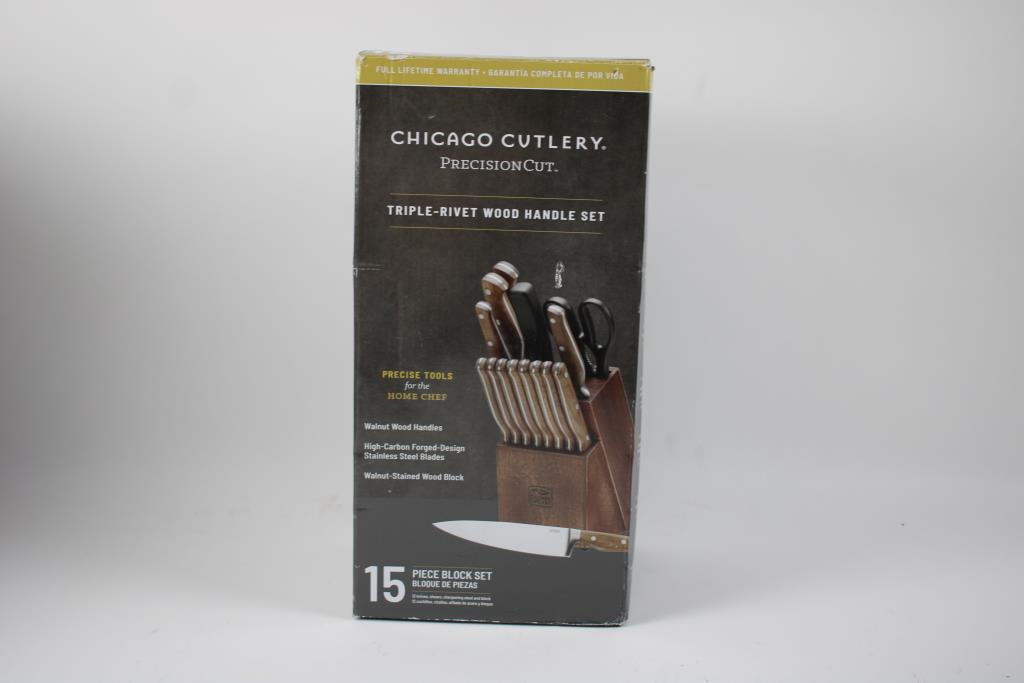 Chicago Cutlery Precision Cut Block Set | Property Room