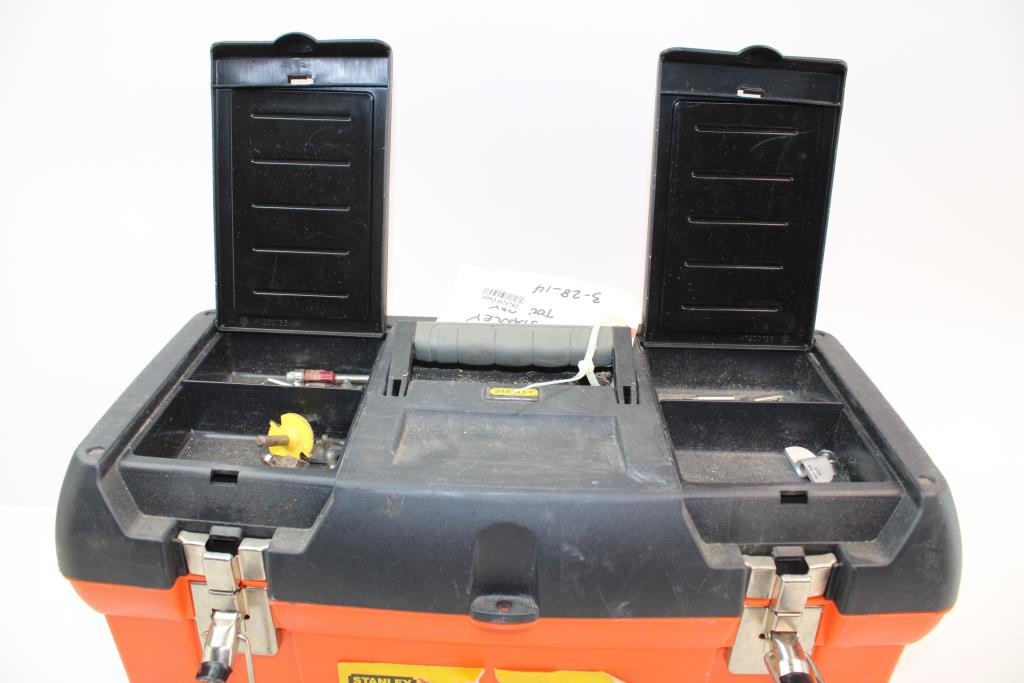 Chicago Electric 1/4" Trimmer Router, Files, & More In Stanley 19" Tool ...