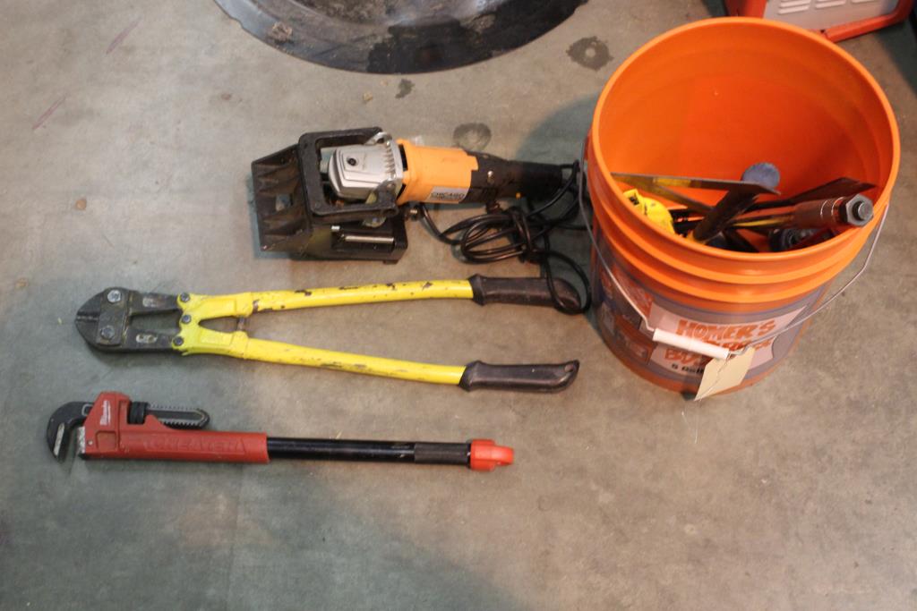 Chicago Electric Biscuit Joiner, WorkForce Bolt Cutters And More ...