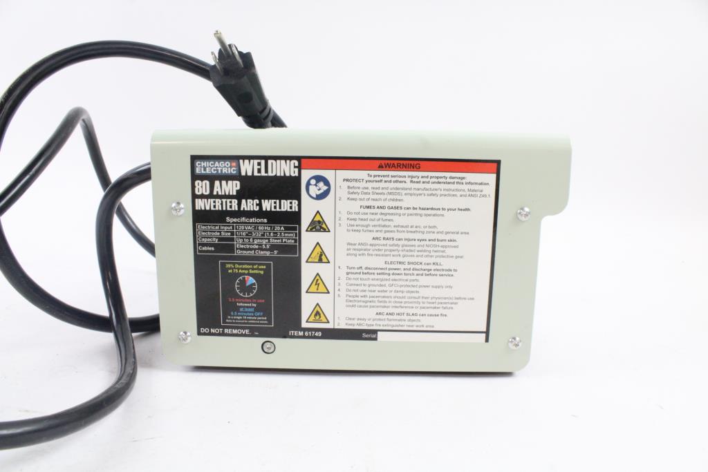Chicago Electric Inverted Arc Welder | Property Room
