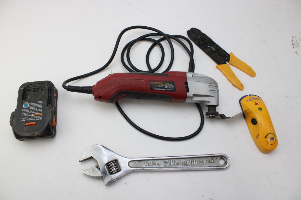 Chicago Electric Oscillating Multi Tool, Zircon L20 Stud Sensor And ...