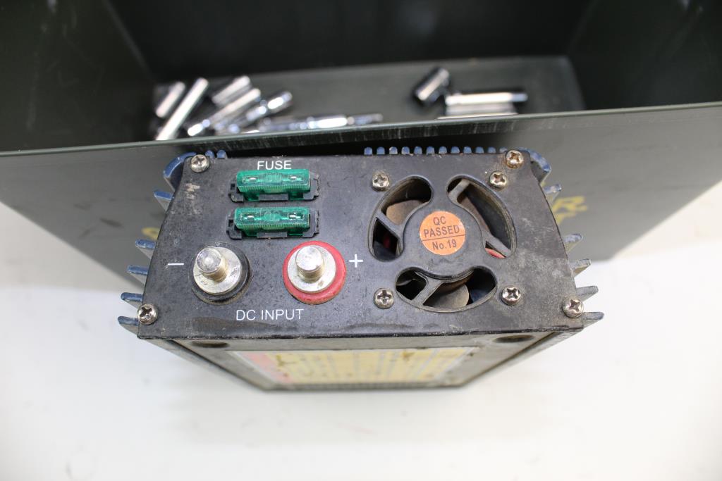 Chicago Electric Power Inverter & Assorted Sockets In Cartridge Case ...