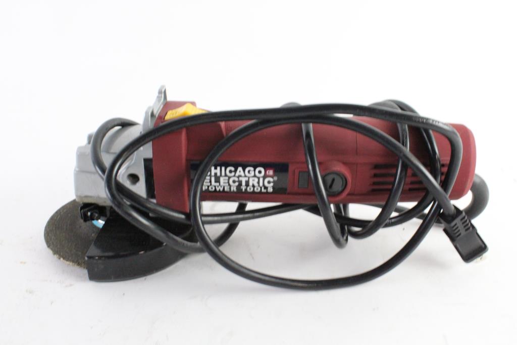 Chicago Electric Power Tools 4.5" Heavy Duty Angle Grinder | Property Room