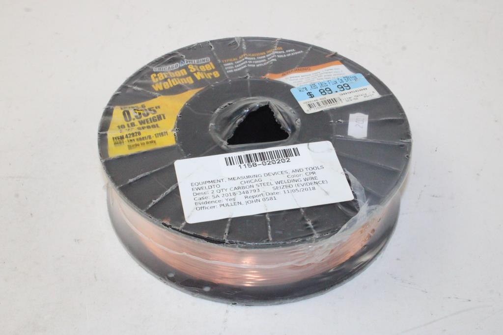 Chicago Welding Carbon Steel Welding Wire - ER 70S-6 - Size 0.035 ...