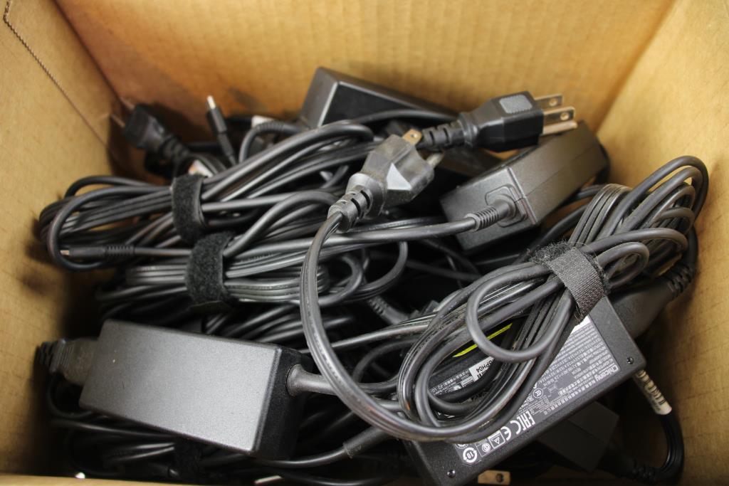 Chicony And More Computer Charger Bulk Lot, 10 Pieces | Property Room