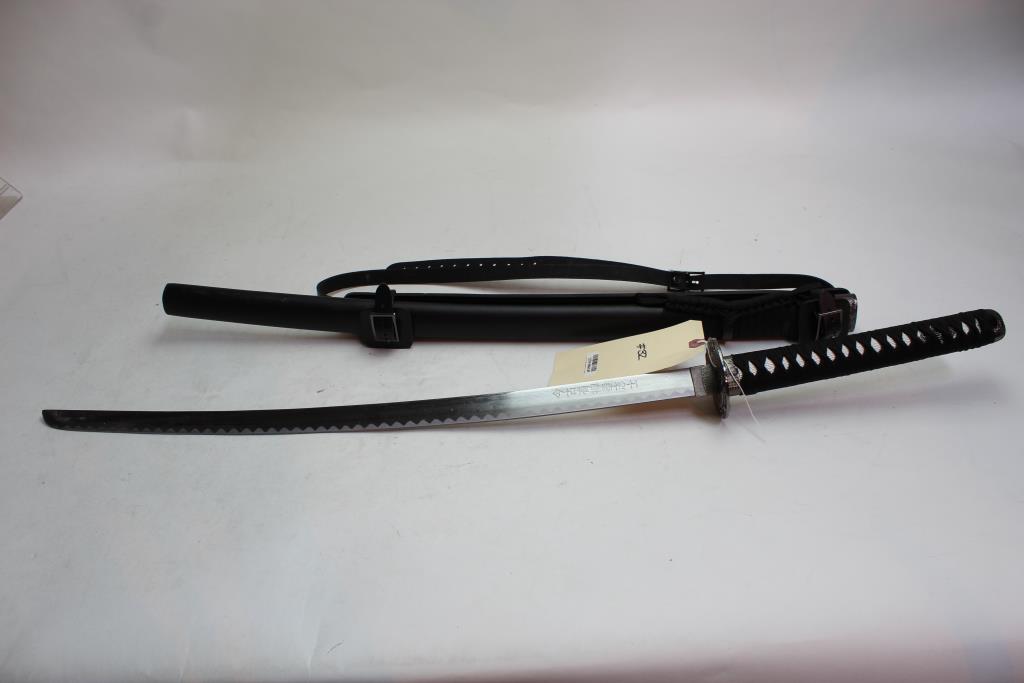 Chinese Writing Samurai Sword Unknown Brand | Property Room