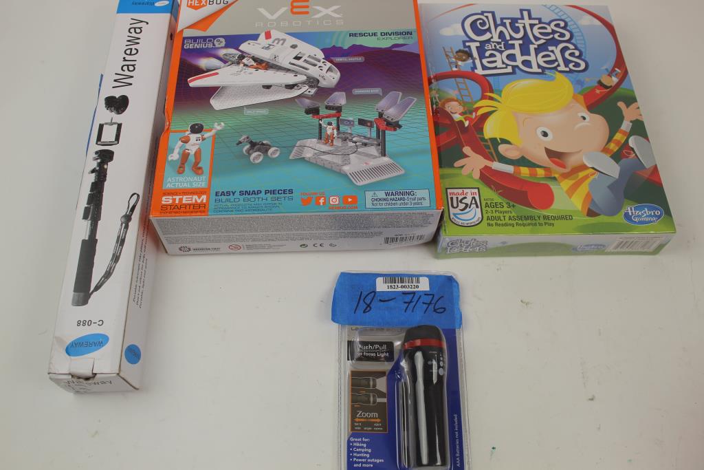 Chutes & Ladders Game, Vex Robotics Rescue Division, Selfie Stick: 3 ...
